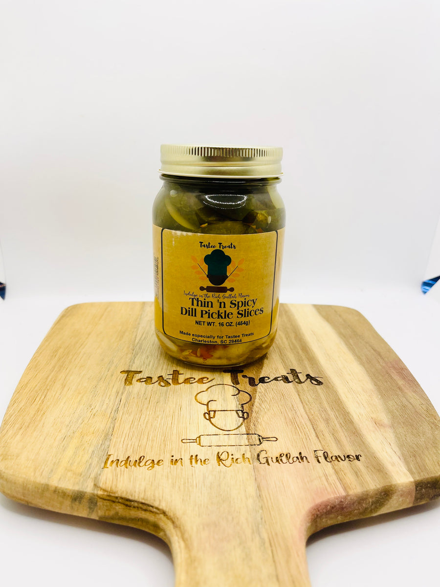 THIN N' SPICY DILL PICKLES – Tastee Treats